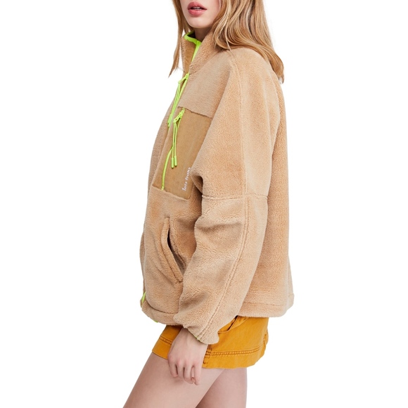 Urban Outfitters | Jackets & Coats | Urban Outfitters Bdg Cuddly Fleece ...